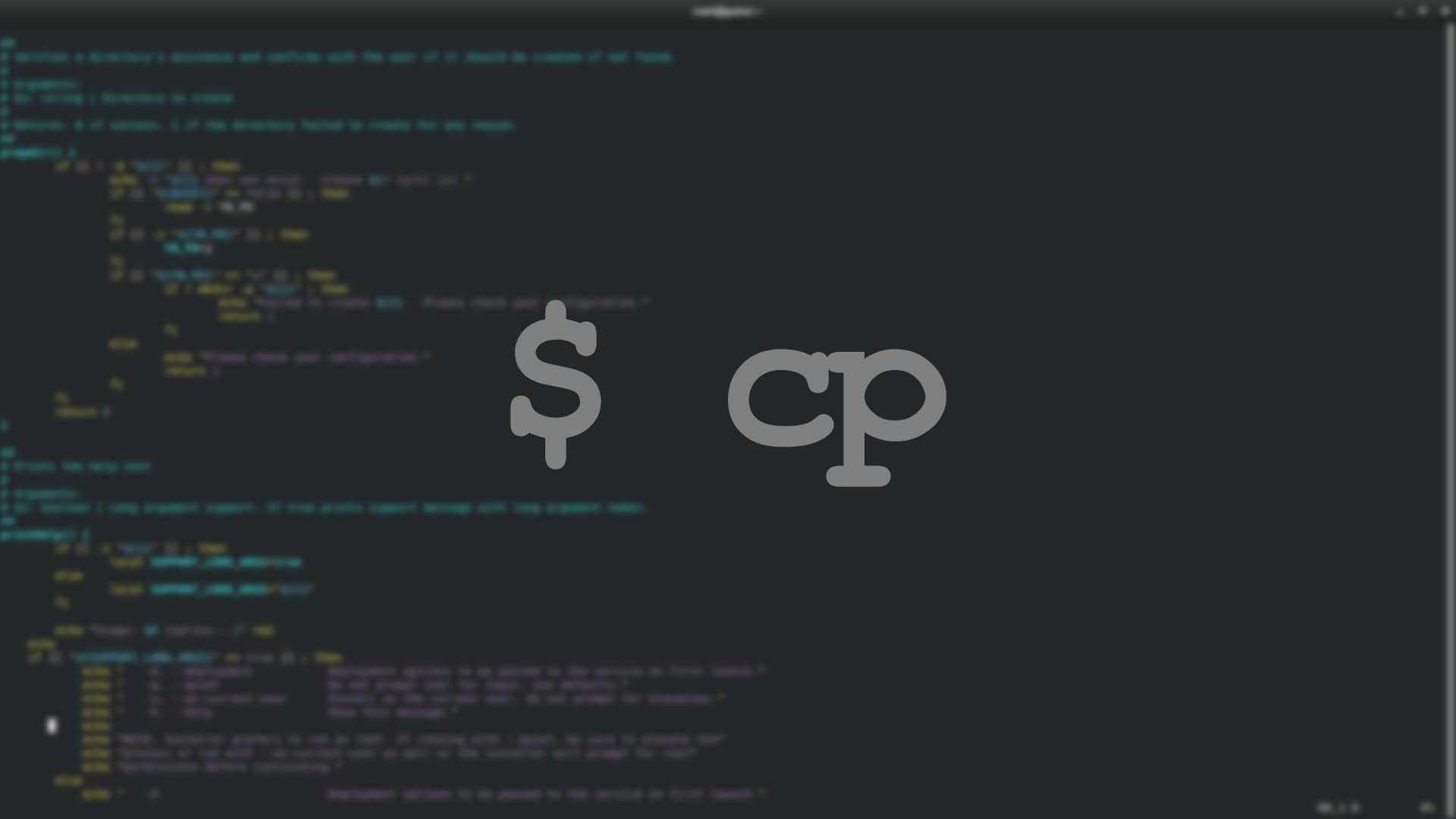 Cp Command Copy Files On The Linux Command Line Putorius