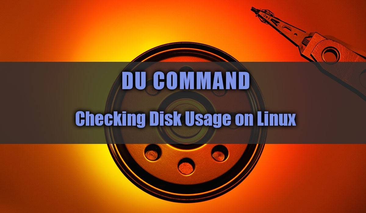 Du Command Check Disk Usage On The Command Line Putorius